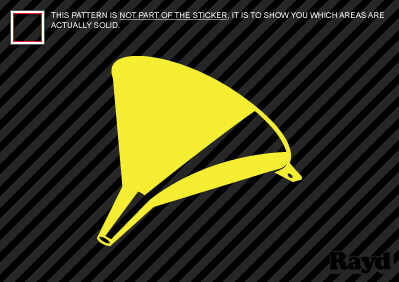 (2x) Funnel Sticker Decal Die Cut Vinyl audizine | eBay