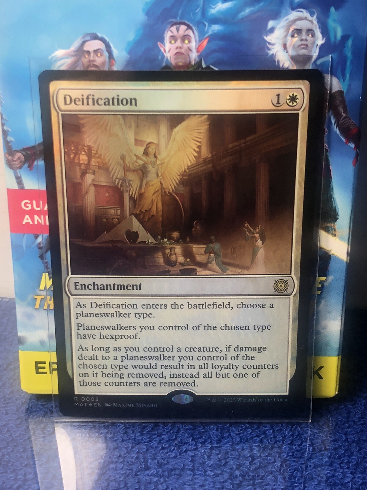 MTG Deification March of the Machine: The Aftermath 0002 Foil Rare for ...