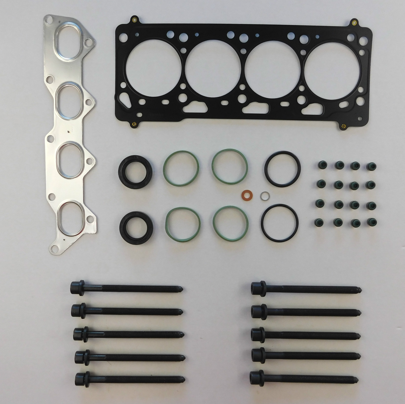HEAD GASKET SET & BOLTS VW POLO SEAT IBIZA CORDOBA 1.4 16V 100 BHP Eng ...