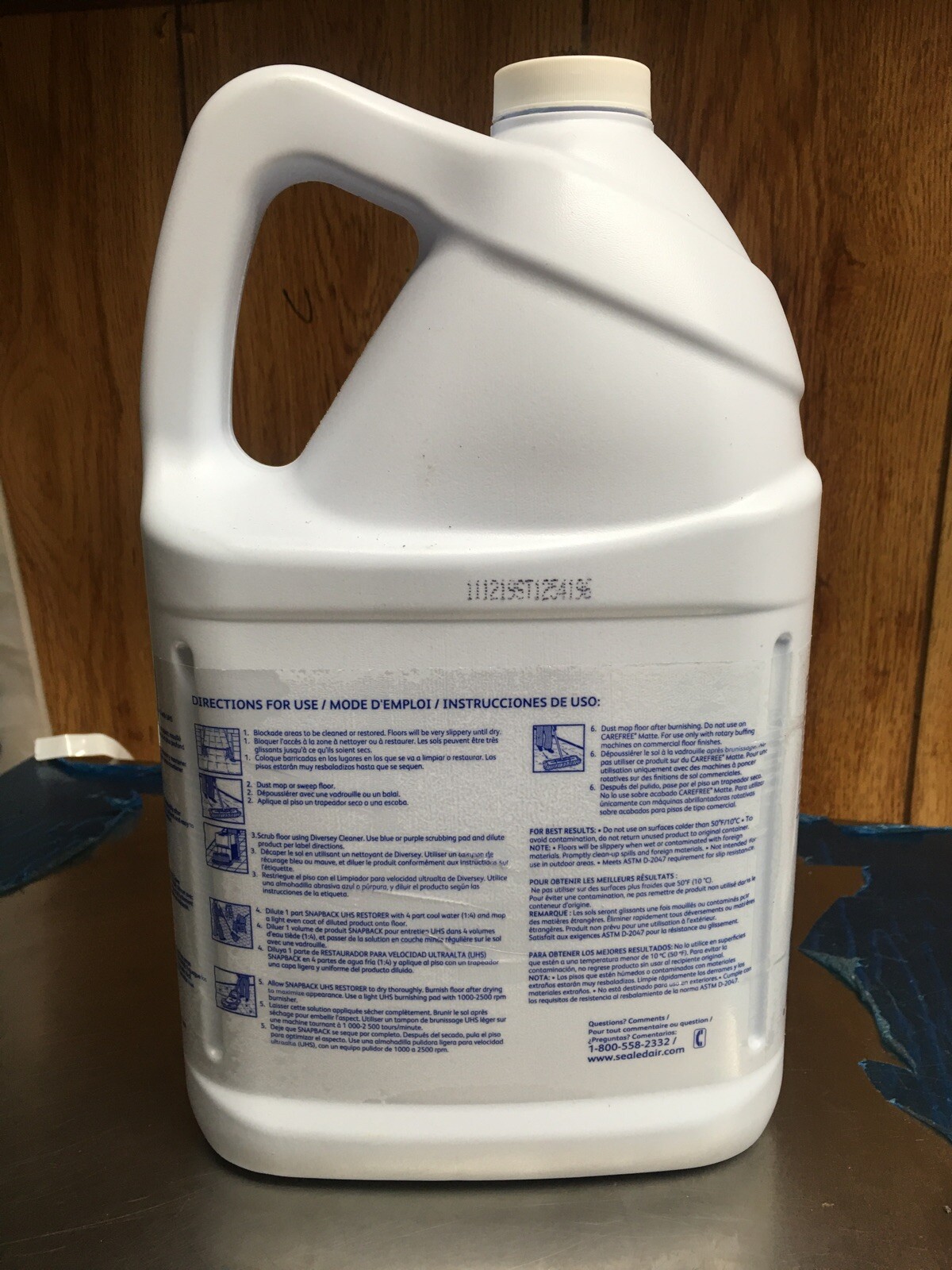 DIVERSEY 04134. Snapback 1 gal. Floor Cleaner. 10C420 | eBay