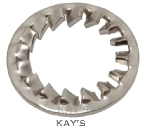 SHAKEPROOF LOCK WASHERS INTERNAL TOOTHED SERRATED TOOTH A2 STAINLESS ...