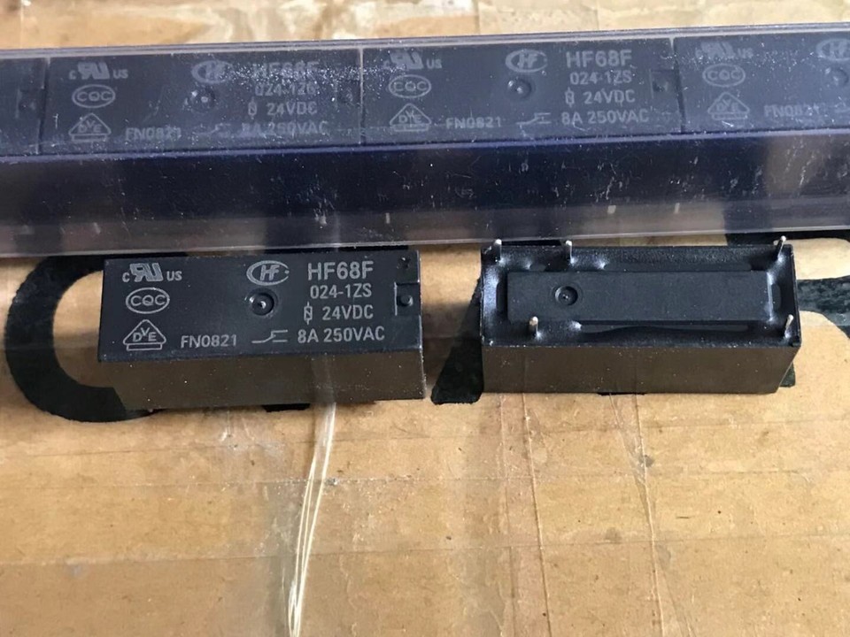 JQX-68F/009-1ZS JQX-68F-024-1ZB HF68F-024-1ZS Power Relay 8A 250VAC x ...