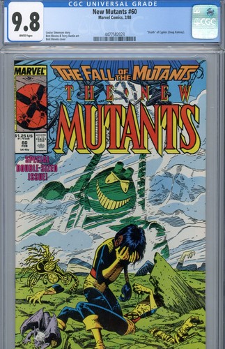 New Mutants #60 (1988) Marvel CGC 9.8 White "Death" of Cypher! | eBay