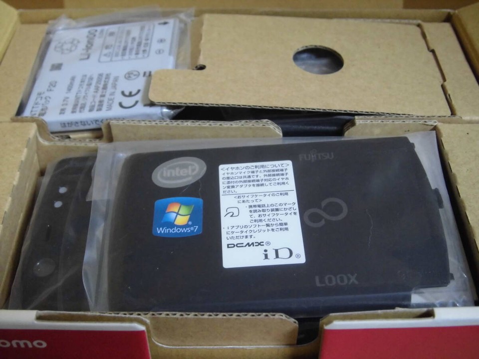 FUJTISU F-07C LOOX WINDOWS 7 SYMBIAN PHONE UNLOCKED DOCOMO Japanese | eBay