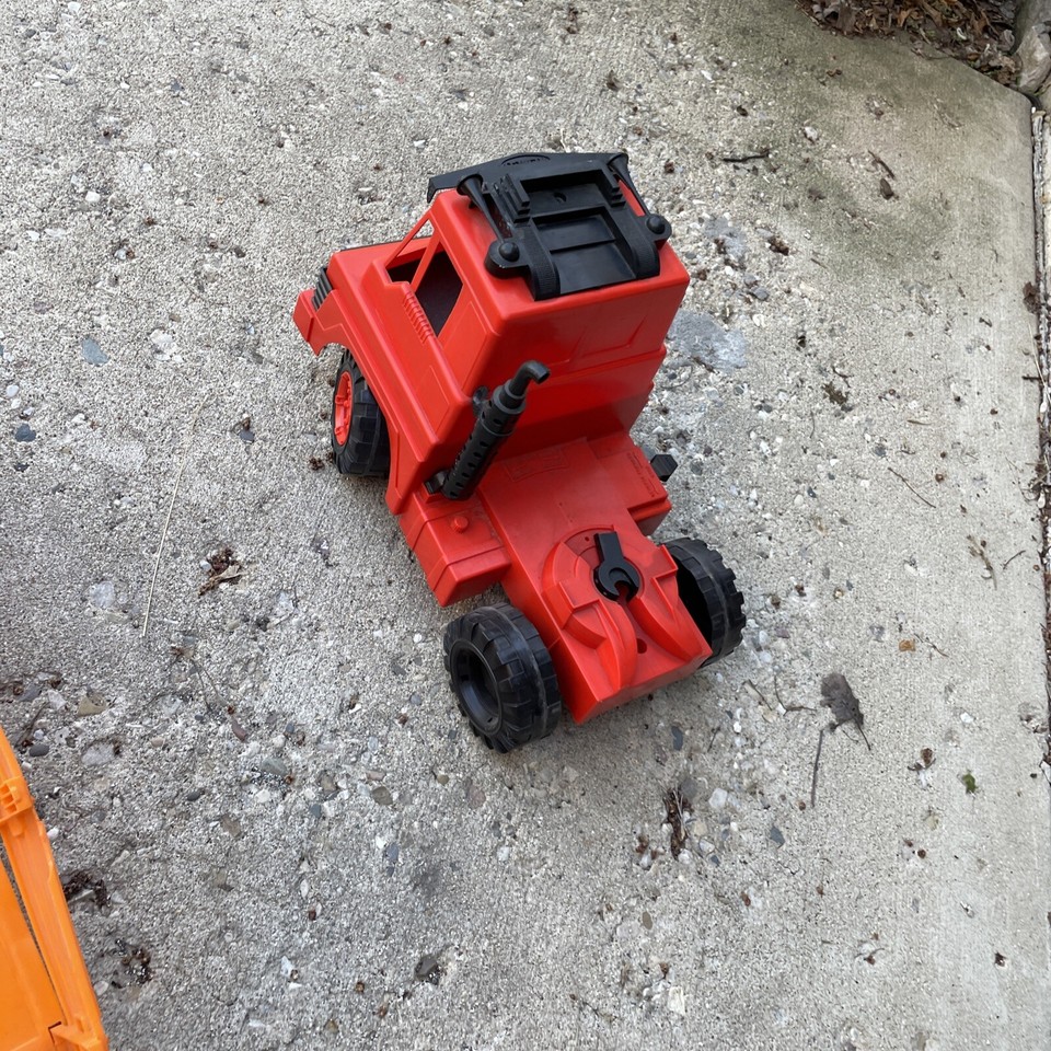 VINTAGE 1960'S REMCO TUFF BOY 6 WAY TRUCK 3 FT LONG! PLASTIC Doesnt ...