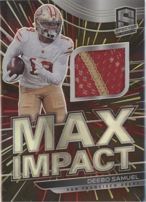 2021 Panini Spectra - Max Impact Deebo Samuel #MI-DS Hyper Prizm /75 ...