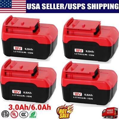 Pack 18V Lithium Battery PC18BLX for Porter Cable PC188 PC18BLEX PC18BL ...