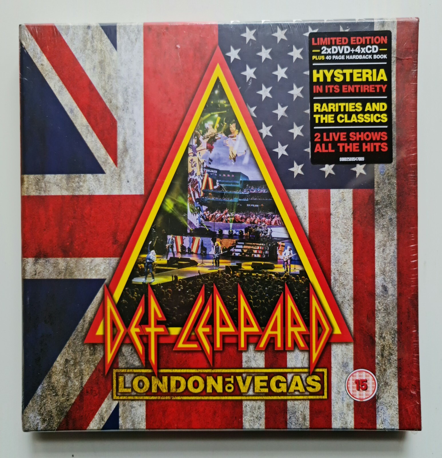 Def Leppard: London to Vegas [Limited Edition] (DVD, 2018) for sale ...