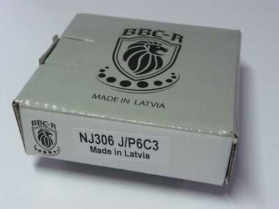 ** BBC-R - Zylinderrollenlager NJ306-J-P6-C3 ...... 30x72x19mm ...