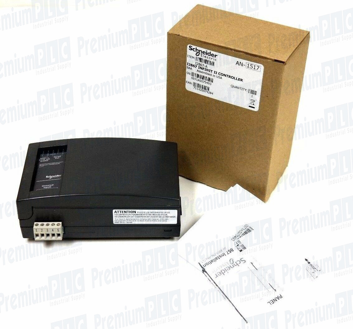 NIB SCHNEIDER / ANDOVER CONTINUUM I2867-A INFINIT II CONTROLLER I2867 ...