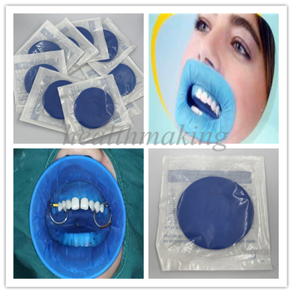 100pc Disposable Sterile Rubber Dam Dental Oral Mouth Opener Lip Cheek ...