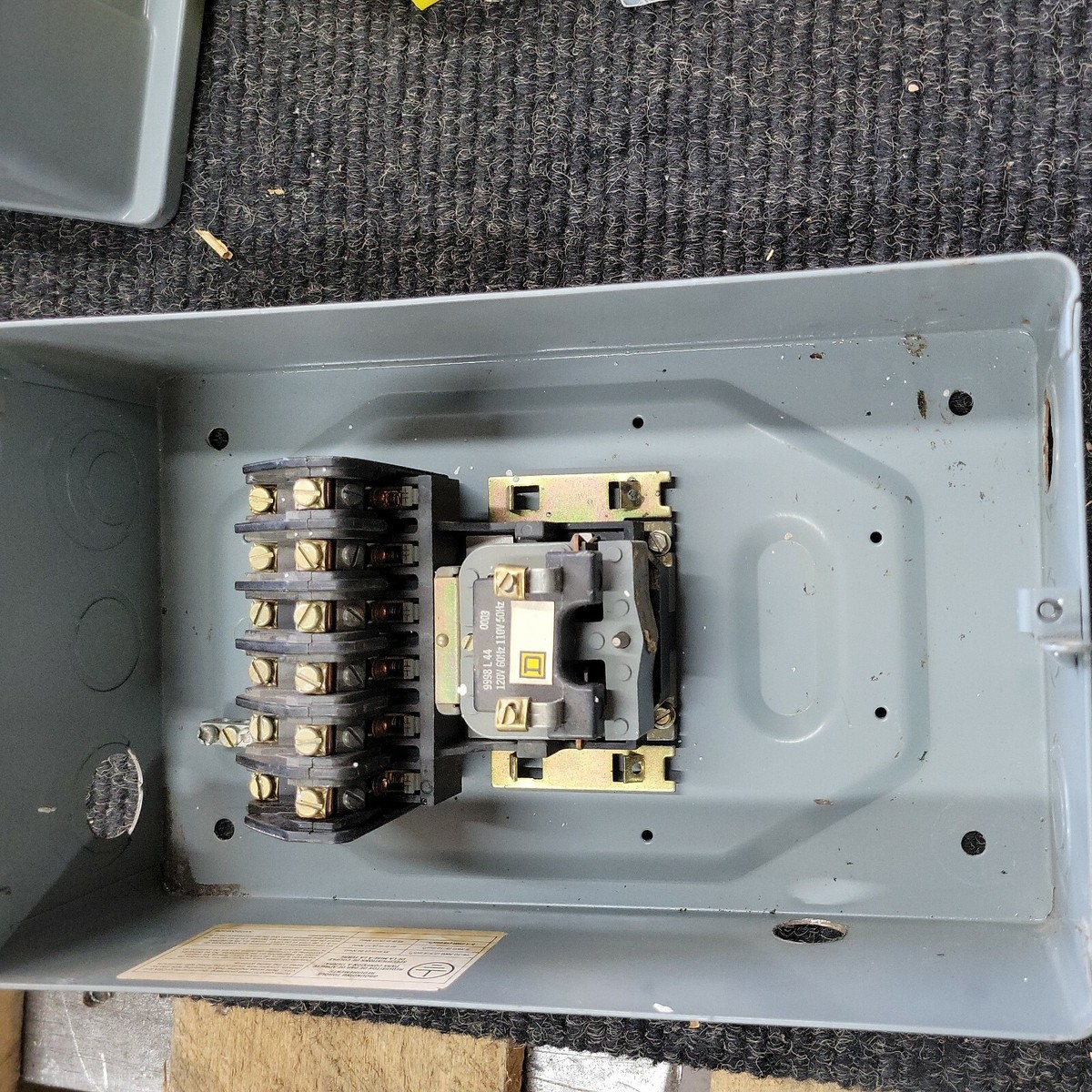 Square D 6 Pole Lighting Contactor | Shelly Lighting