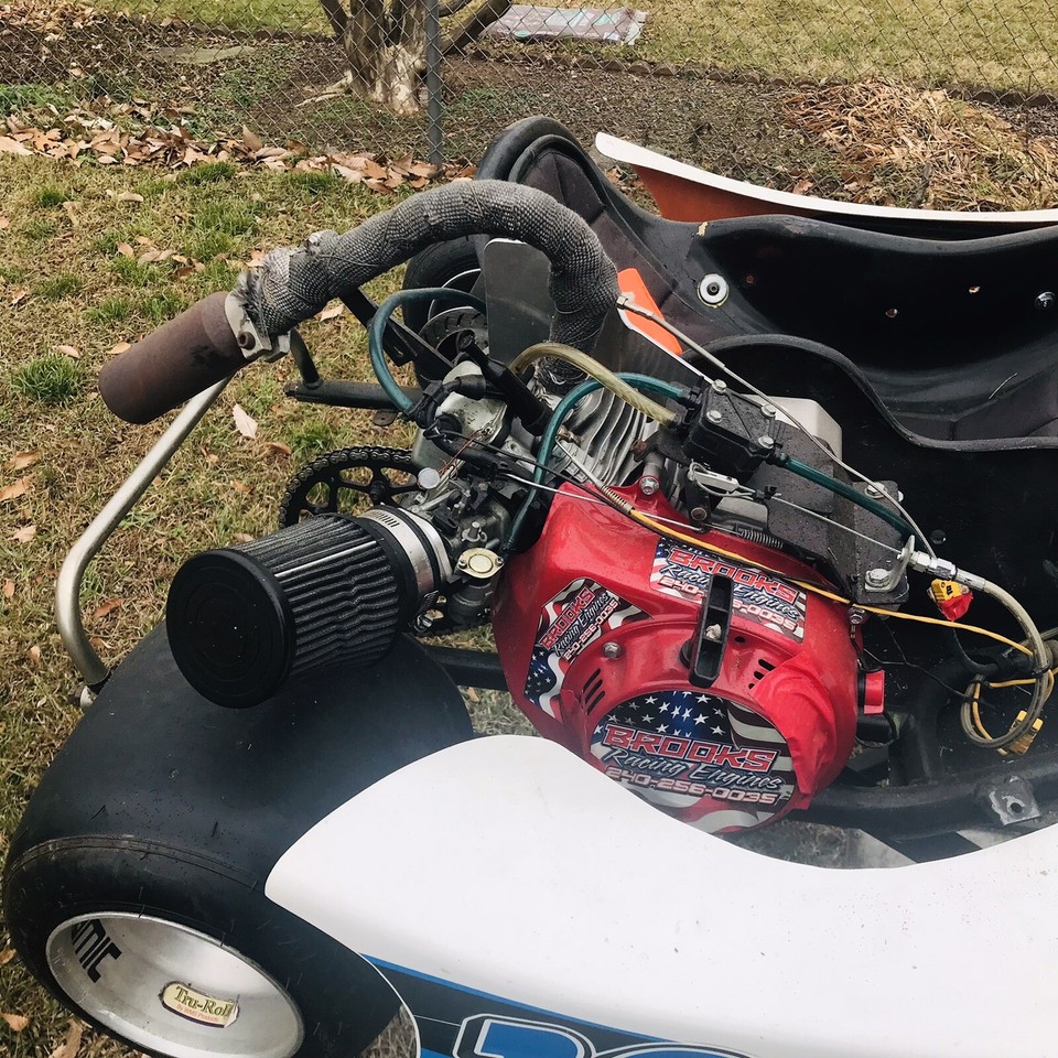 Phantom Racing Flat Kart Adult Chassis W/ Clone Motor & Flathead Ready ...