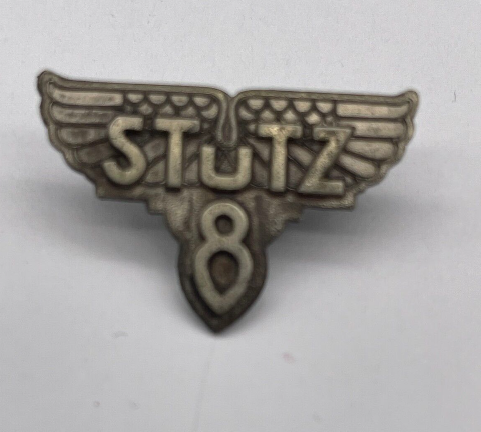 OEM Stutz 8 emblem winged badge, very nice from old collection | eBay