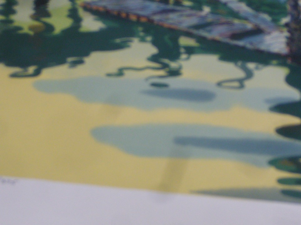 David Solomon Color Print Boat .Landscape Artist /S/N on high quality ...