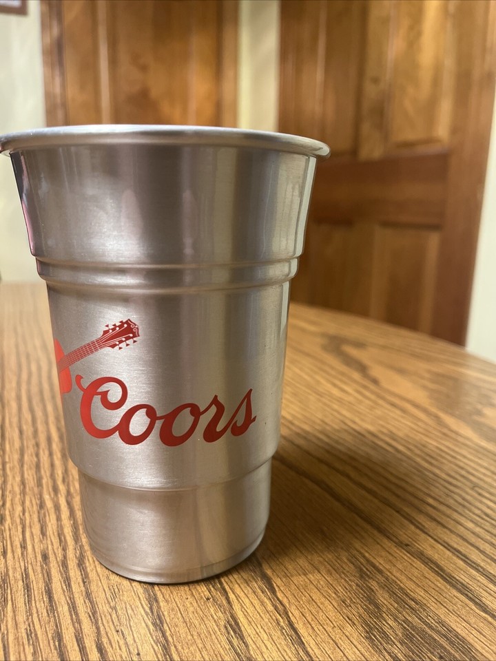 COORS LIGHT Aluminum Beer 24oz Cups New Condition | eBay