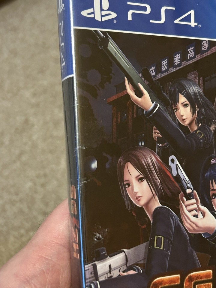 School Girl Zombie Hunter New PS4 Playstation 4 RARE US Version Region ...