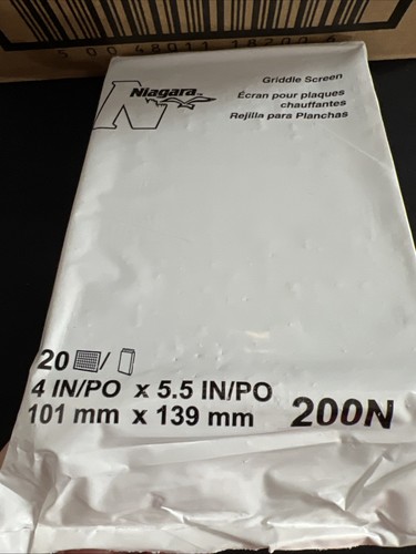 Niagara 200N Griddle Screens- Fiberglass Aluminum Oxide 4" x 5.5" 200 ...
