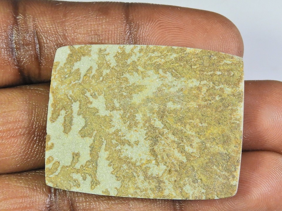 31X40MM Natural Psilomelane Germane Dendrite Octagon Cabochon Loose ...