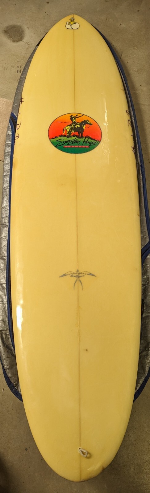 1980s 7'2 Donald Takayama Egg vintage surfboard Ricky Carroll restored ...