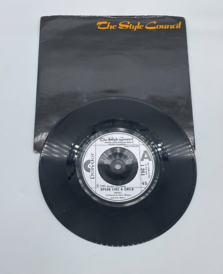 The Style Council: Speak Like a Child/Party Chambers 7" 45rpm TSC 1 | eBay