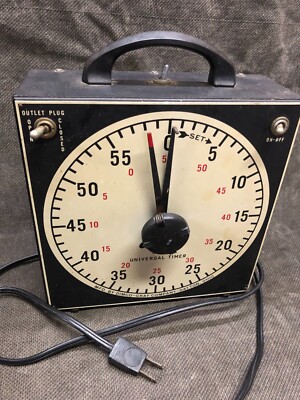 Vintage GRALAB Universal Timer Model 171, 60 minute timer | eBay
