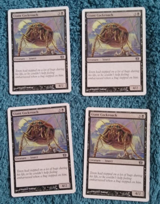 MTG 8TH GIANT COCKROACH COMMON X4 LP | eBay
