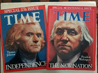 TIME MAGAZINES : Special Bicentennial Issue & Special 1776 Issue ...