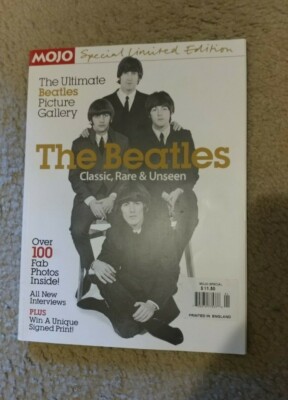 Brand New MOJO THE BEATLES Special Limited Edition Classic, Rare and ...