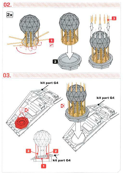 Green Strawberry Models STAR WARS STAR DESTROYER SHIELD GENERATOR Resin ...