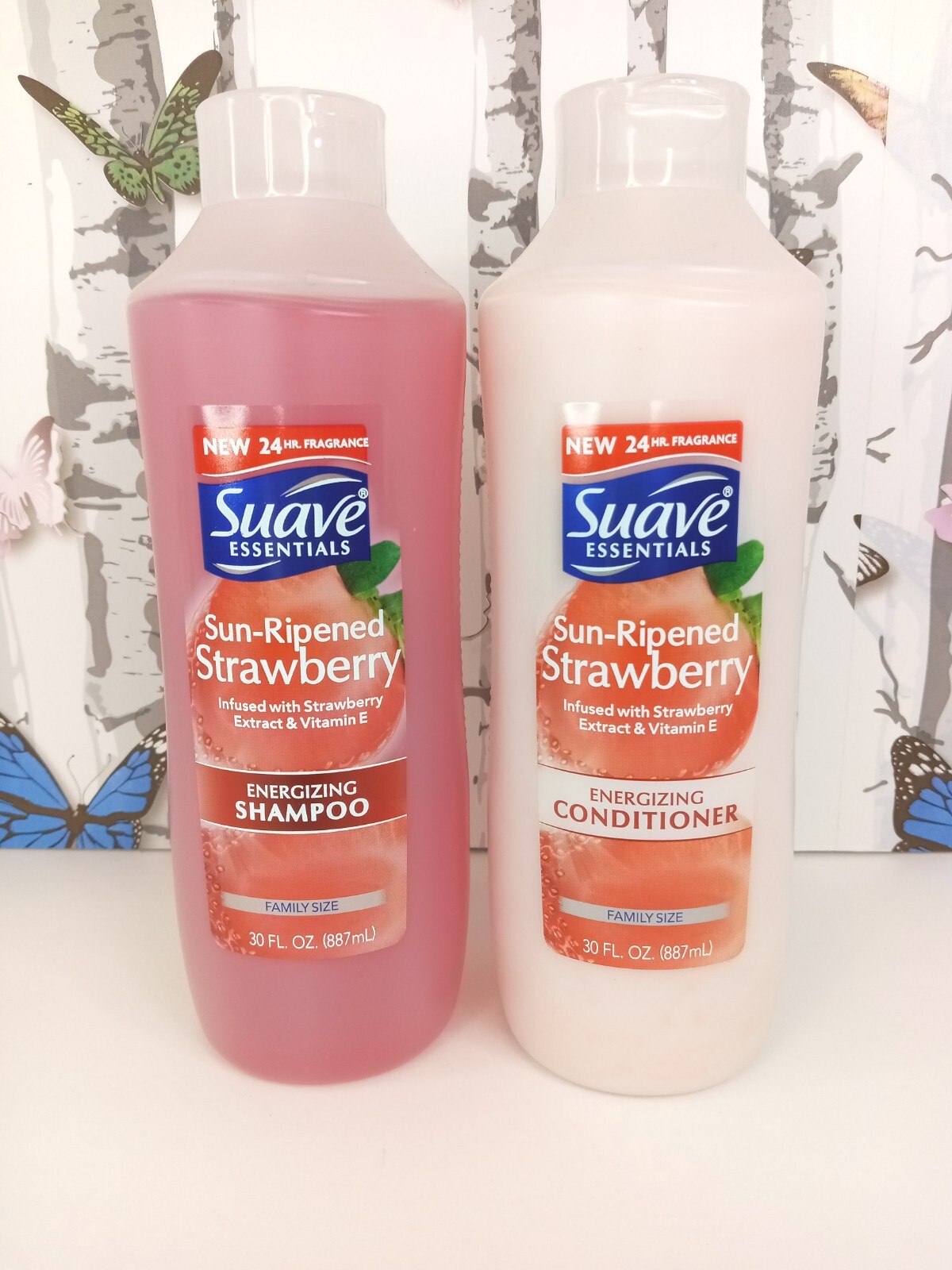 Lot of 2 Suave Sun Ripened Strawberry Energizing set Shampoo ...