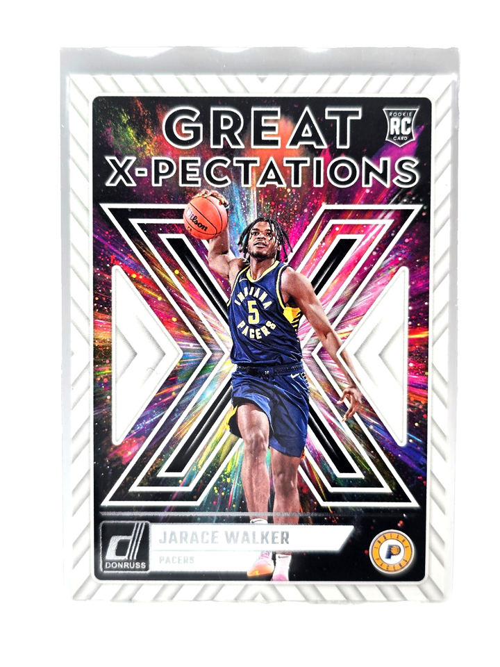 2023‑24 Donruss Great X‑Pectations Jarace Walker RC #5 – Indiana Pacers ...