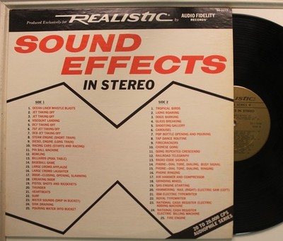 Na Lp Sound Effects On Audio Fidelity - Vg+ To Vg++/ Vg++ | eBay
