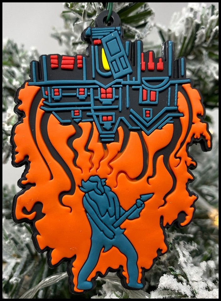 Stranger Things Christmas Ornament Featuring Eddie Munson The Upside ...
