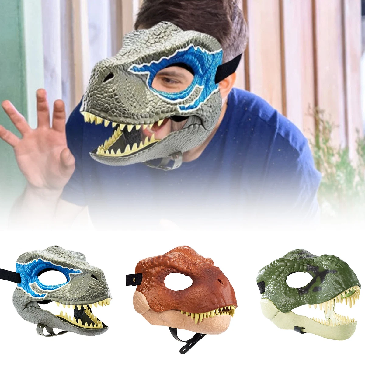 dino mask - k-design.com.co