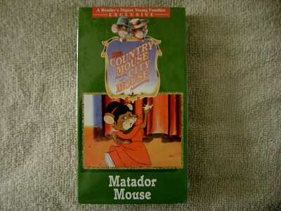 The Country Mouse & The City Mouse: Matador Mouse (VHS, 1997 ...