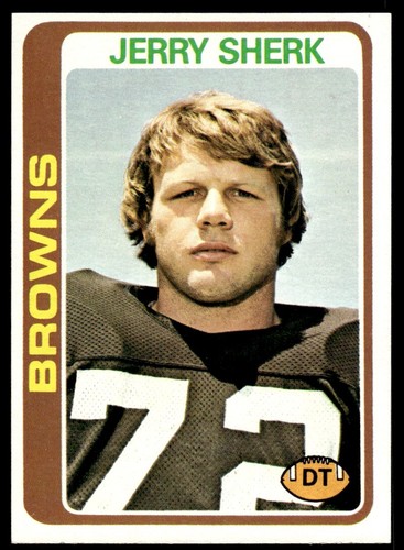 1978 TOPPS JERRY SHERK K CLEVELAND BROWNS #225 | eBay