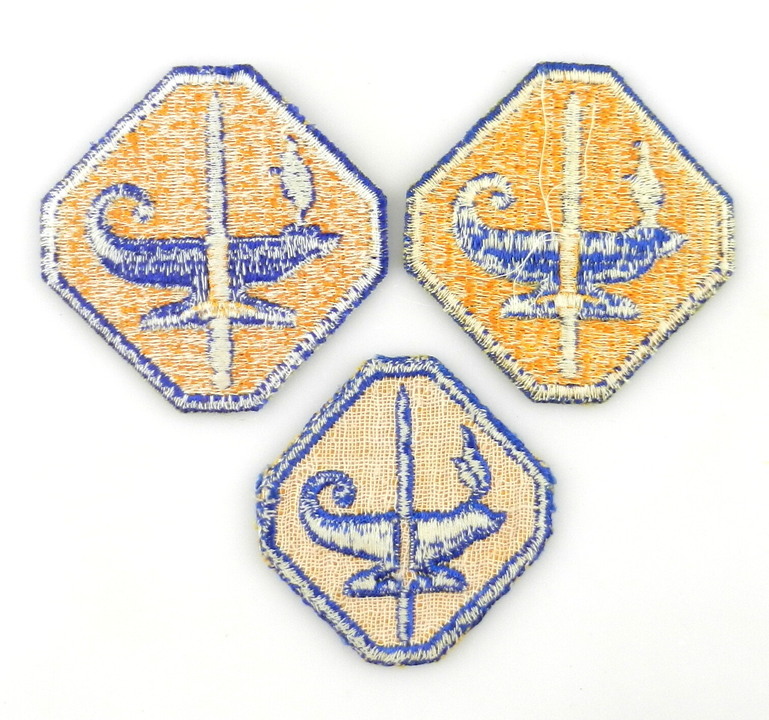 3 WWII US ARMY SPECIALIZED TRAINING PROGRAM Patch MILITARY Badge T70c8 ...