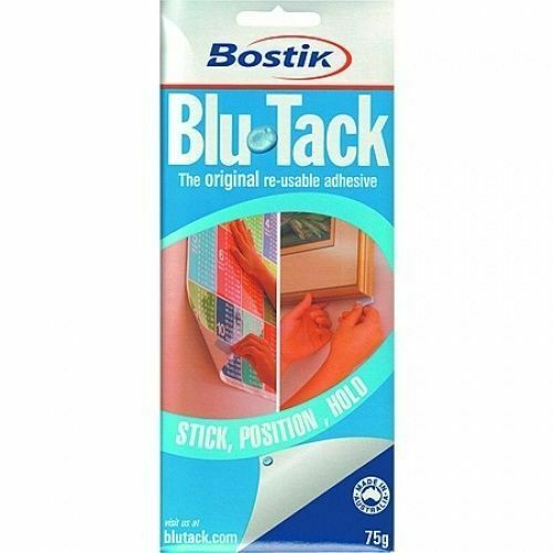 Bostik Blu-Tack Removable Adhesive 75g - Blue for sale online | eBay