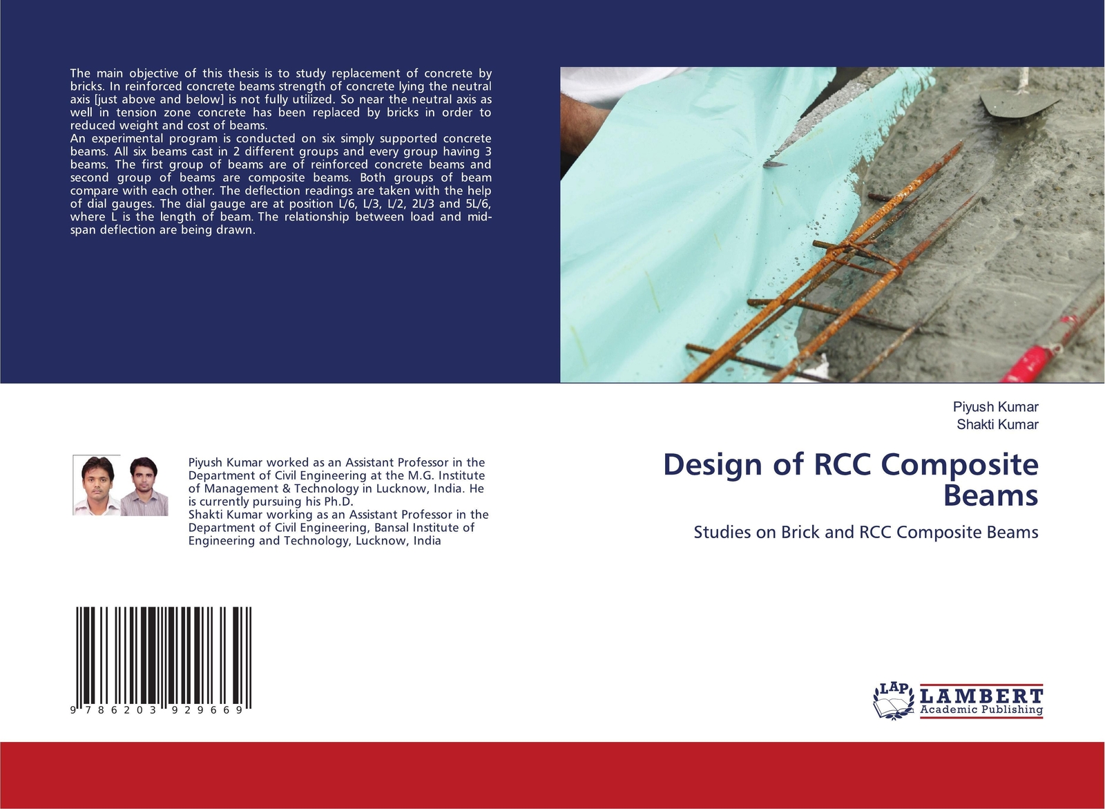 Design of RCC Composite Beams von Piyush Kumar (2021, Taschenbuch ...