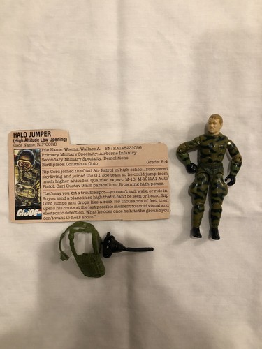 GI Joe ARAH Vintage 1984 Ripcord - with File Card | eBay