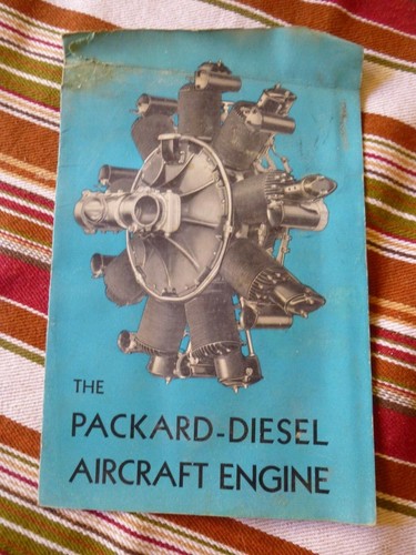 1930 Original Packard Diesel aircraft engine brochure | eBay