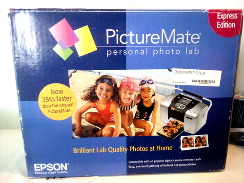 Epson PictureMate Photo Lab Portable Digital Inkjet Printer Tested ...