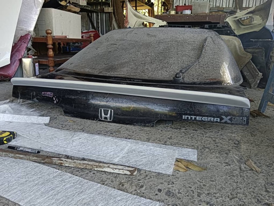 JDM Ducktail Spoiler fits Honda Integra DA6 DA7 DA8 DA 90-93' coupe | eBay