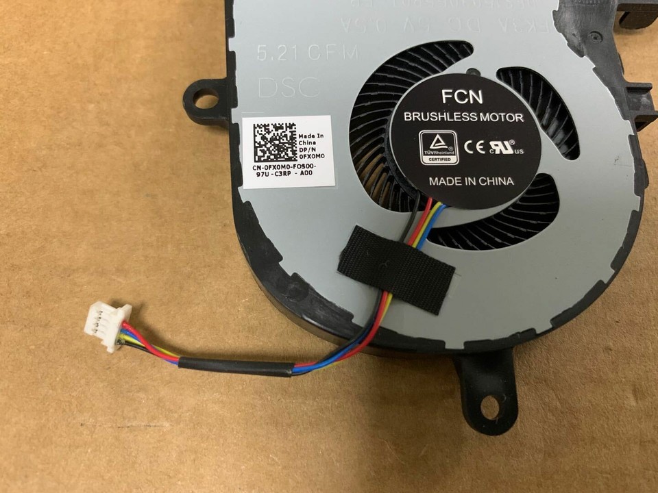 for DELL INSPIRON 15-5570 P75F SERIES CPU COOLING FAN 07MCD0 | eBay