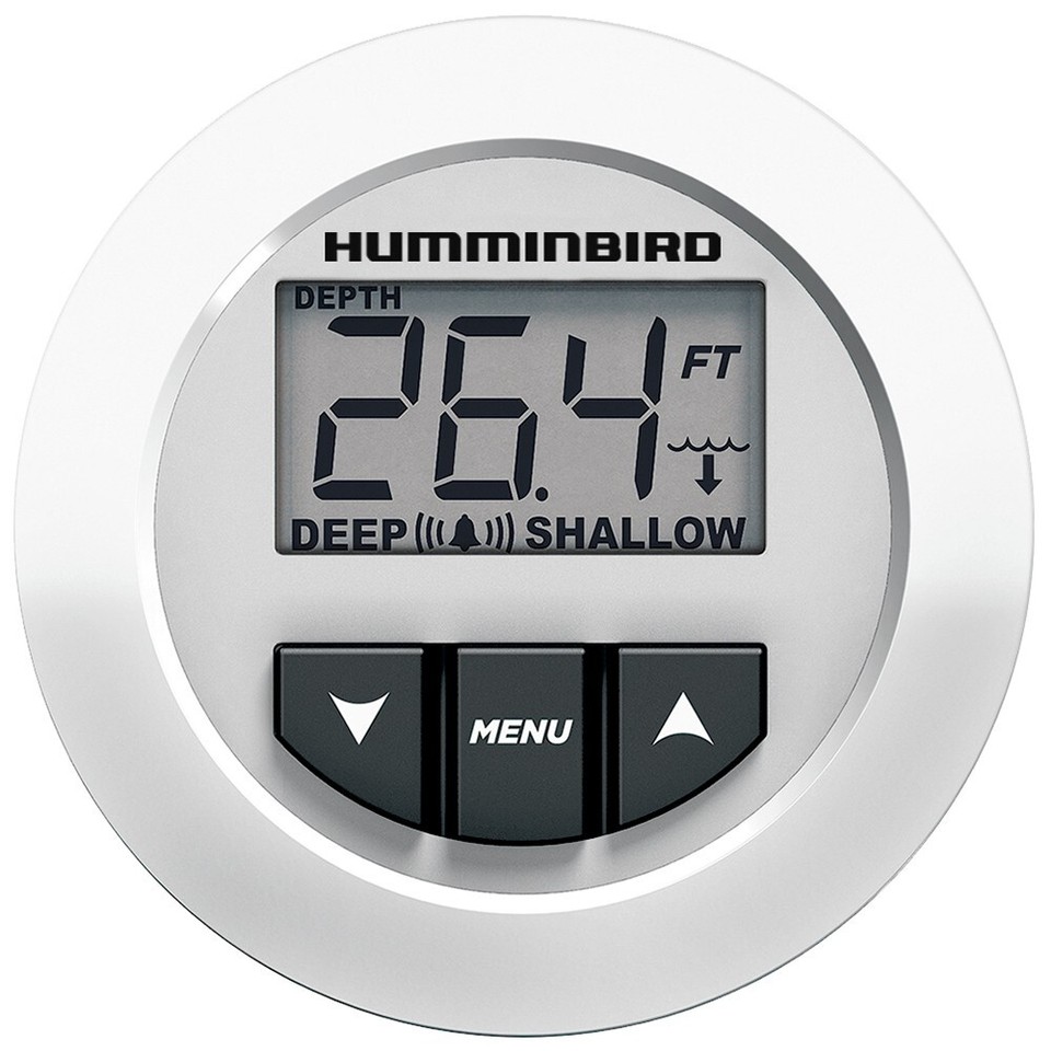 Humminbird Depth Finder HDR 650 Fish Finder w/ Transom Mount Transducer ...