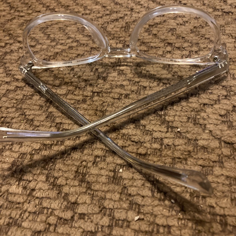 WARBY PARKER Percy M 500 48 | 20 | 140 Clear Crystal Eyeglasses Frames ...