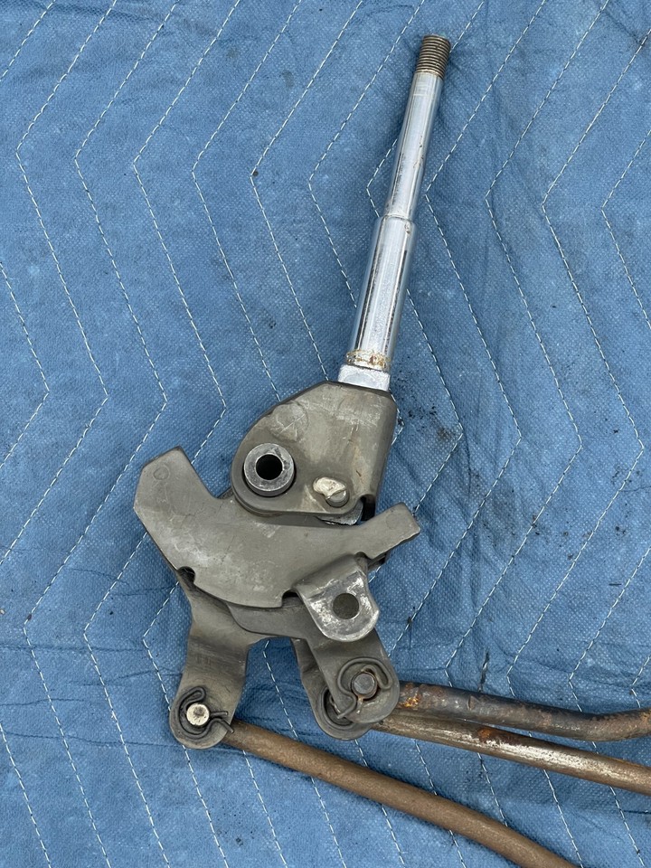 Original C2 1964-67 Corvette 4-Speed Manual Shifter + Linkage + Bracket ...