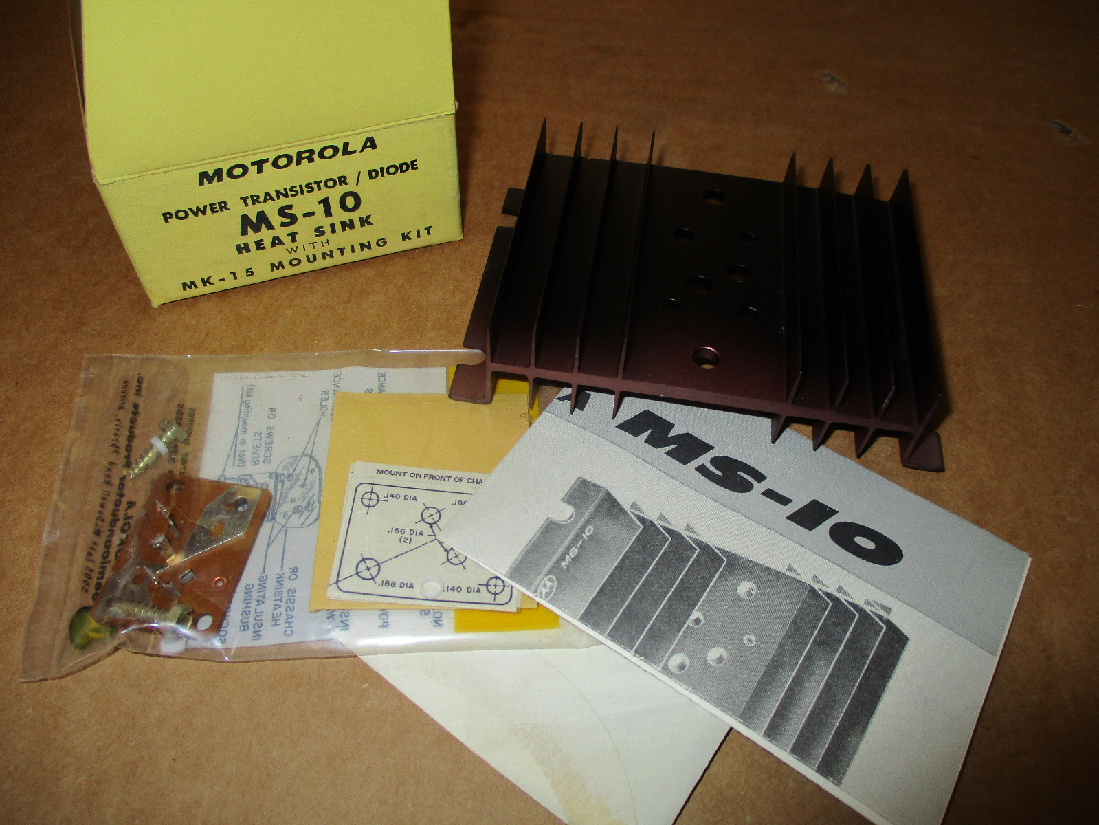 10 X Motorola Power Transistor Mounting Kit Mk-15 for sale online | eBay