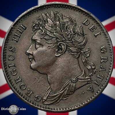 Great Britain 1825 Farthing 1/4d GB3297 | eBay